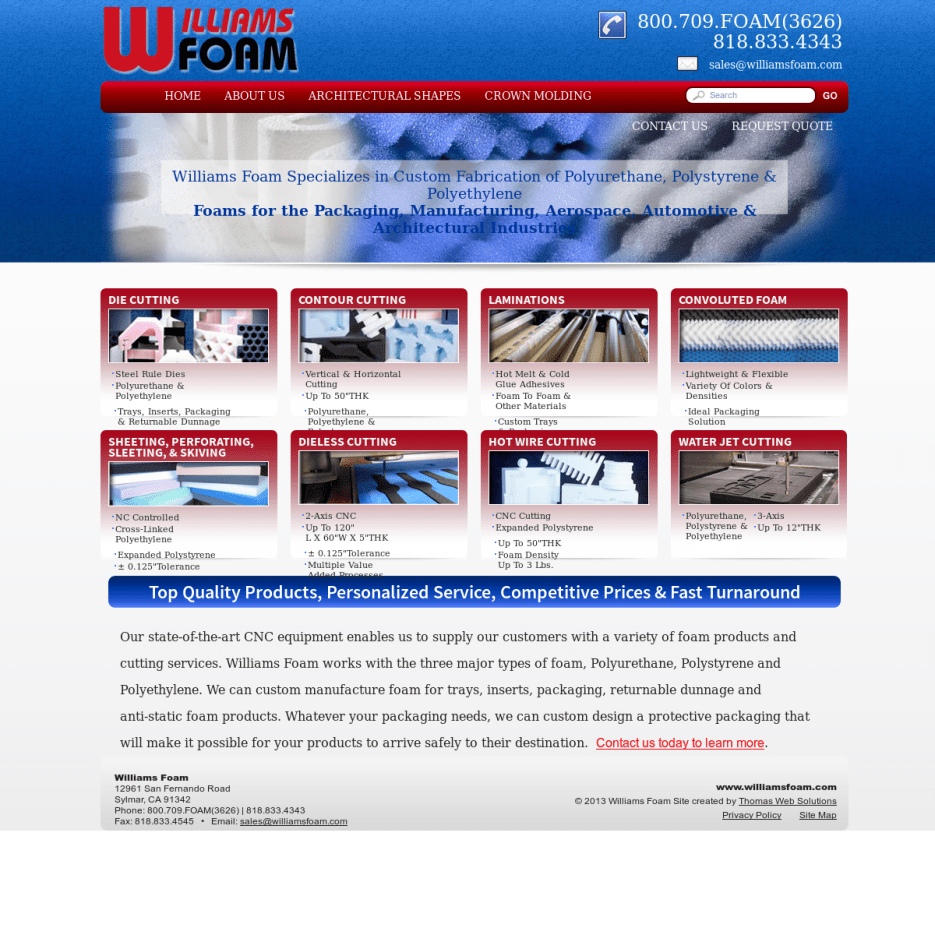 Foam Fabricating Manufacturers | Foam Fabricating Suppliers
