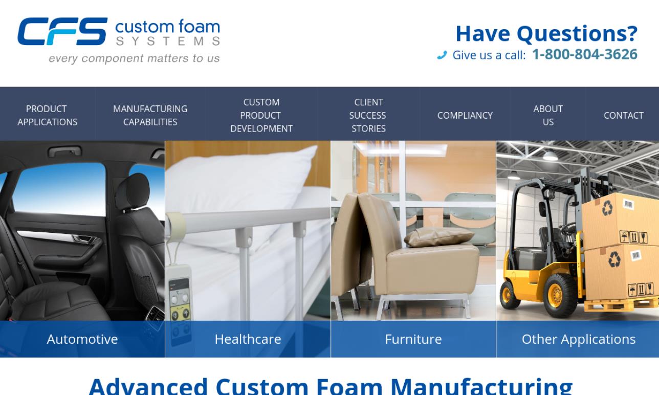 Custom Foam Systems | Foam Fabricating